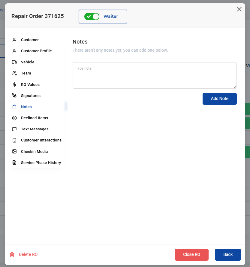 Opening and Closing Repair Orders (ROs) – DealerBuilt